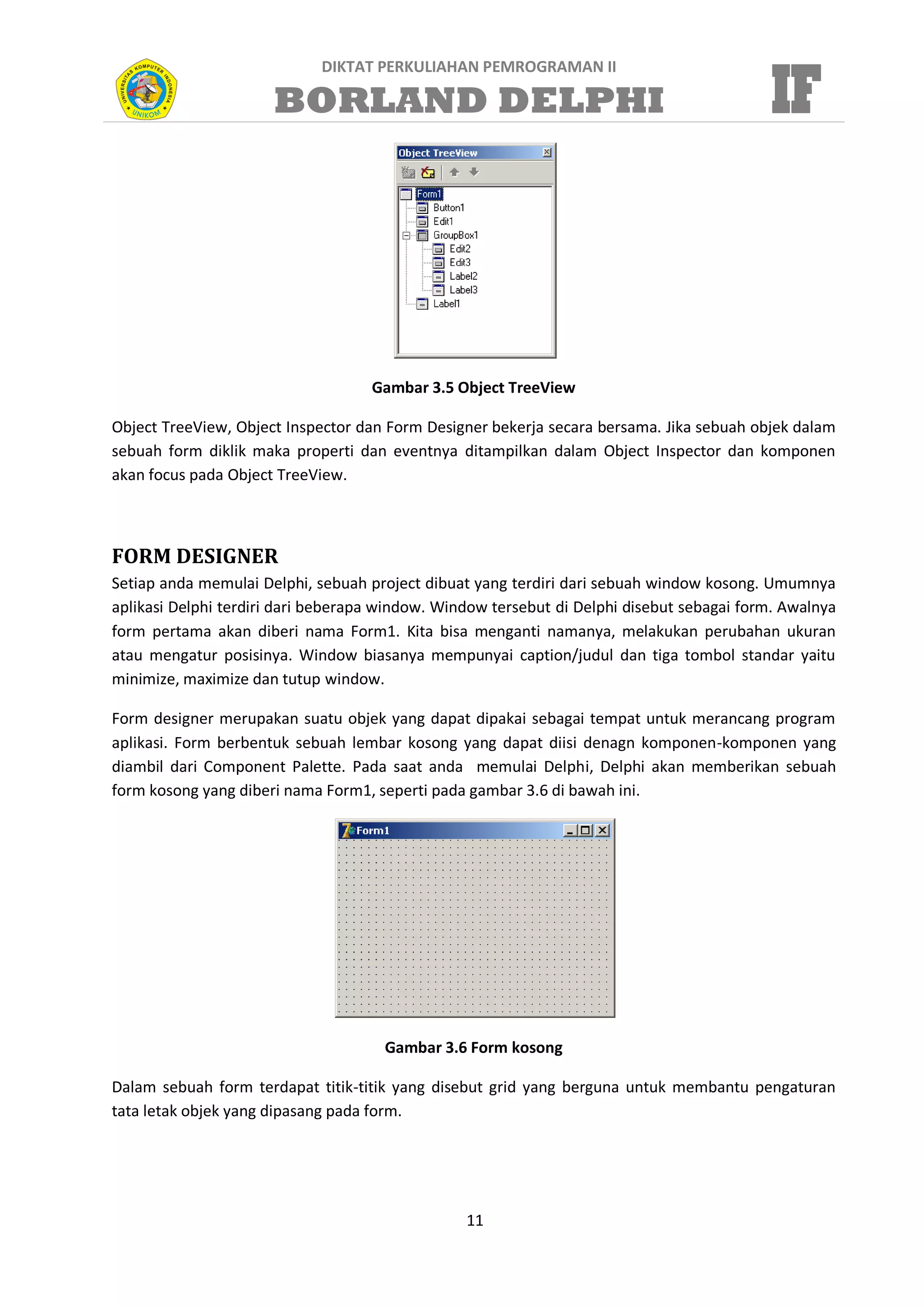 Dasar dasar pemograman_delphi | PDF