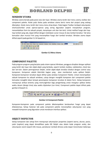 Dasar dasar pemograman_delphi | PDF