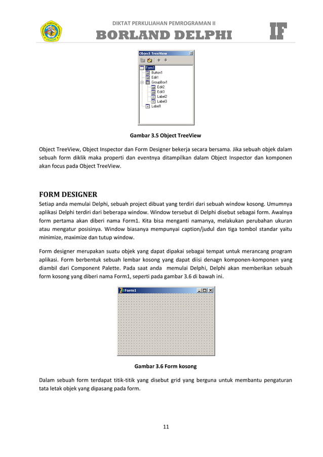 Dasar dasar pemograman_delphi | PDF