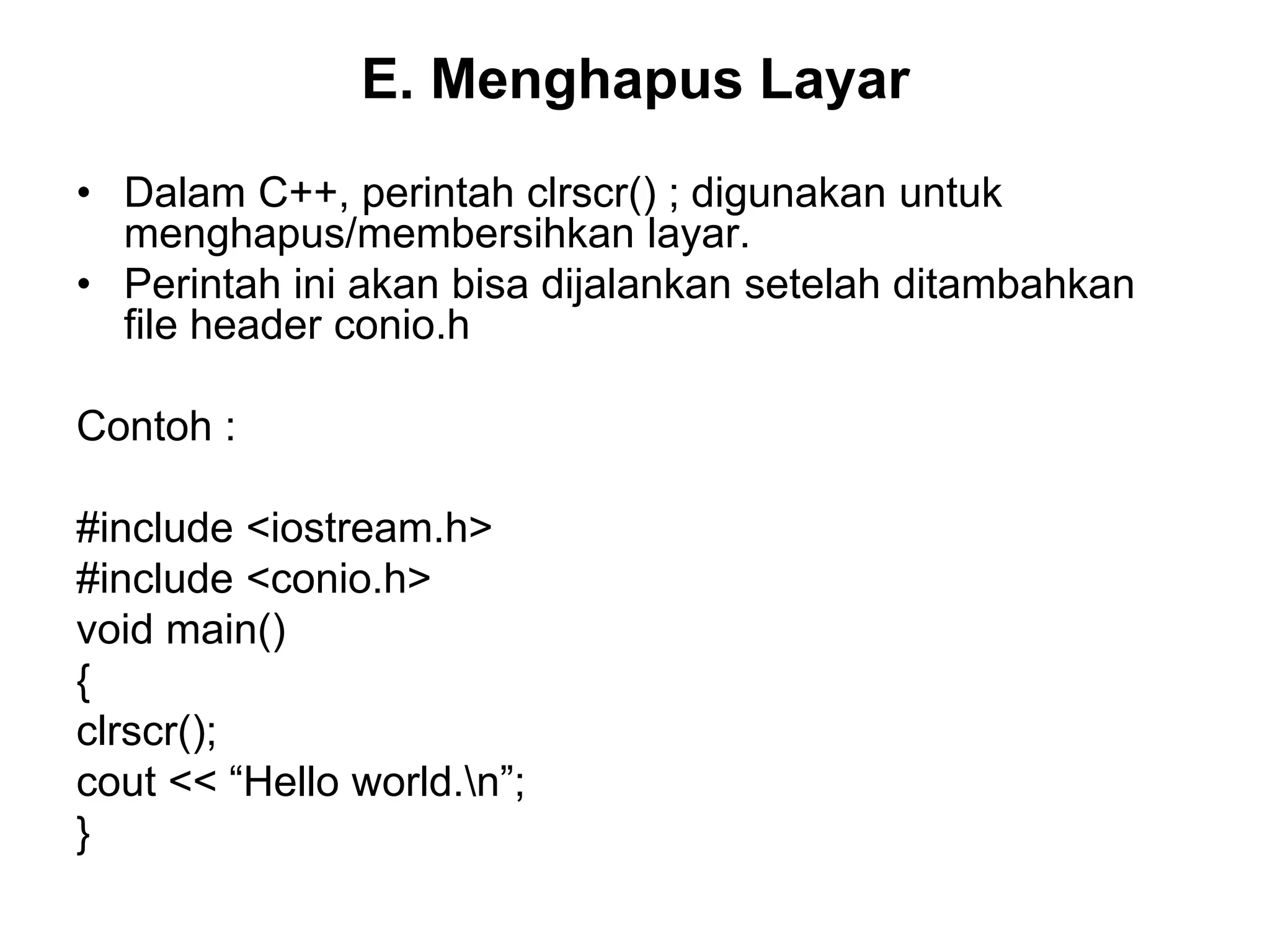 Dasar Dasar Pemrograman Ppt
