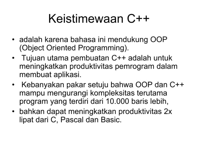 Dasar dasar pemrograman | PPT