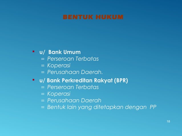 Dasar dasar perbankan | PPT