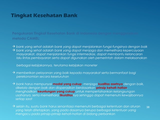 Dasar dasar perbankan | PPT