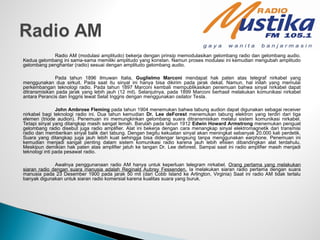 DASAR_DASAR_ SEJARAH SIARAN_RADIO DI INDONESIA | PPT