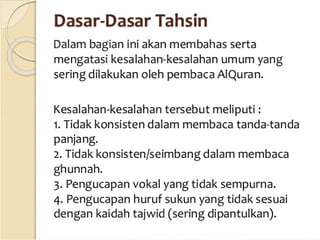 Metode dasar dasar dalam ilmu tahsin.pptx