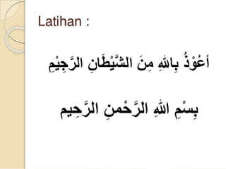 Metode dasar dasar dalam ilmu tahsin.pptx