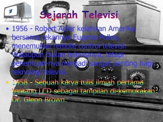 Dasar – dasar teknologi televisi | PPTX