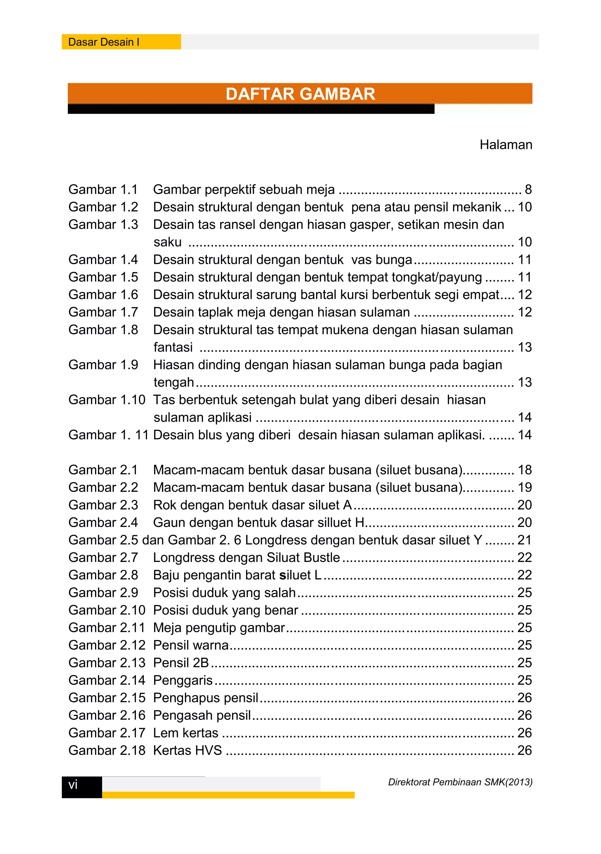 Dasar desain X TATA BUSANA | PDF
