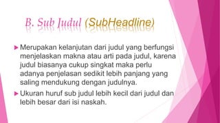 Dasar Desain Grafis | Tipografi | PPTX