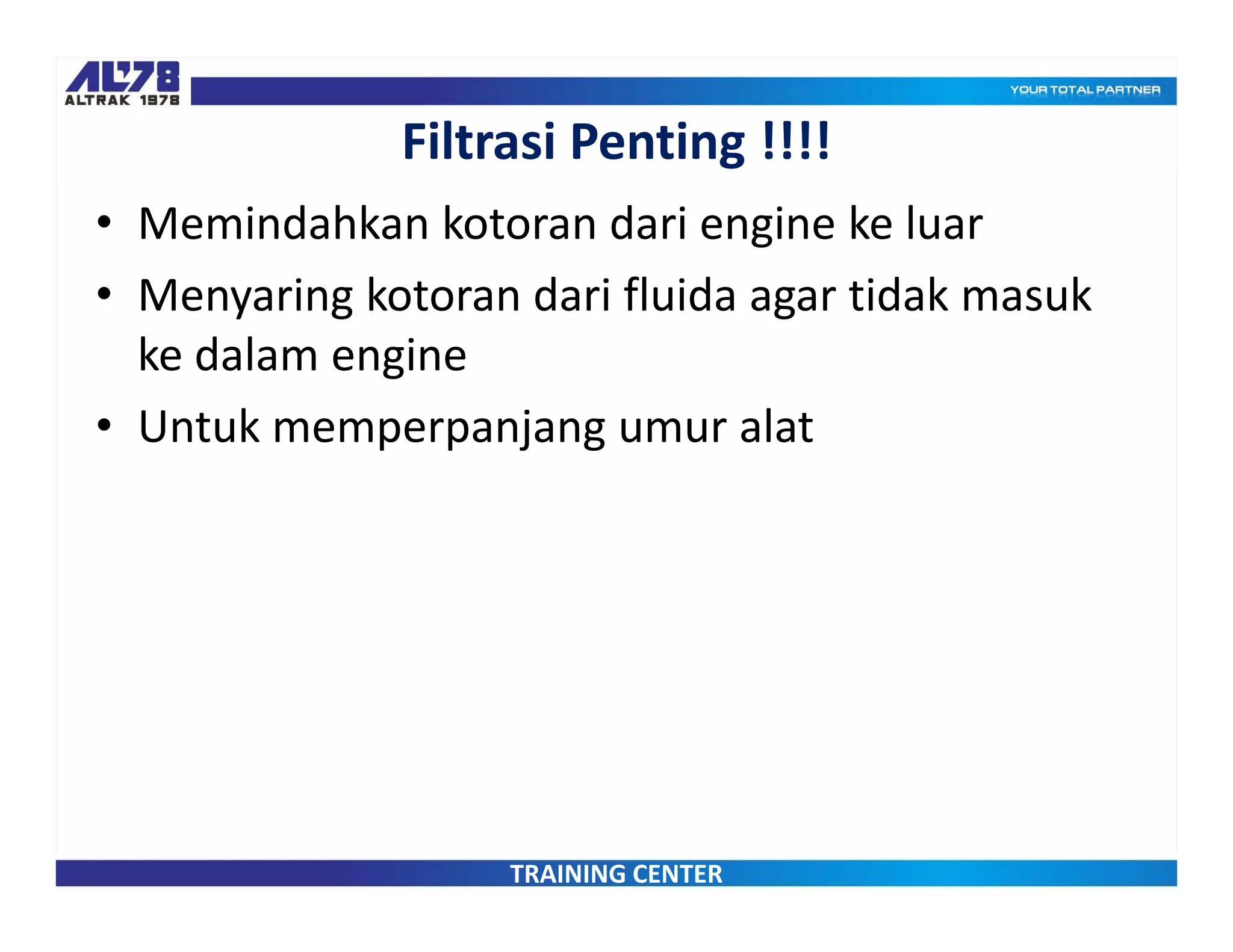 Dasar Filtrasi Lengkap untuk dipelajari bersama | PPT