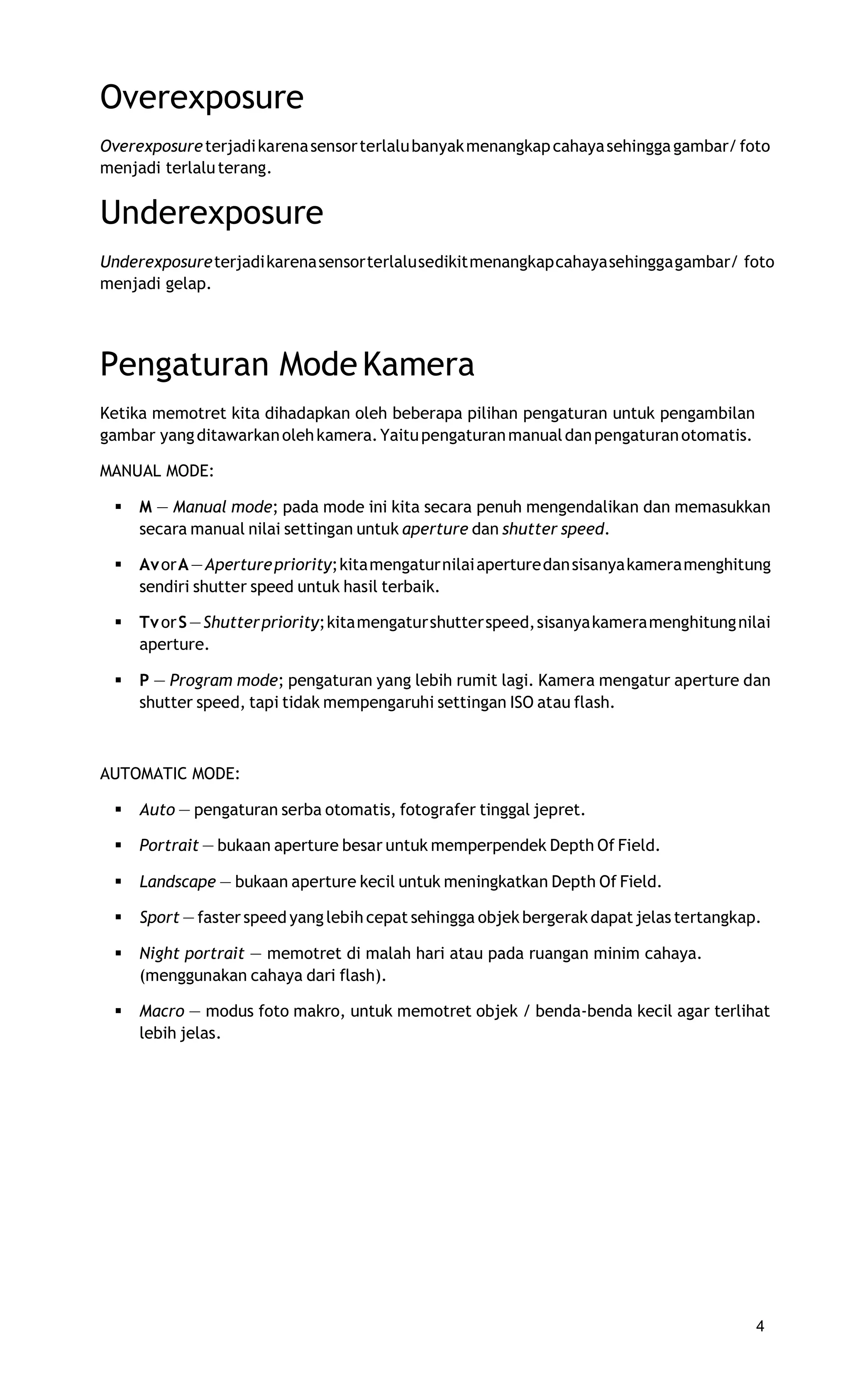 Dasar-Dasar Foto Grafi | PDF