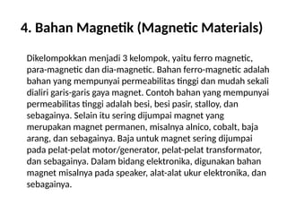 Teori tentang Dasar Ilmu Bahan Listrik.pptx