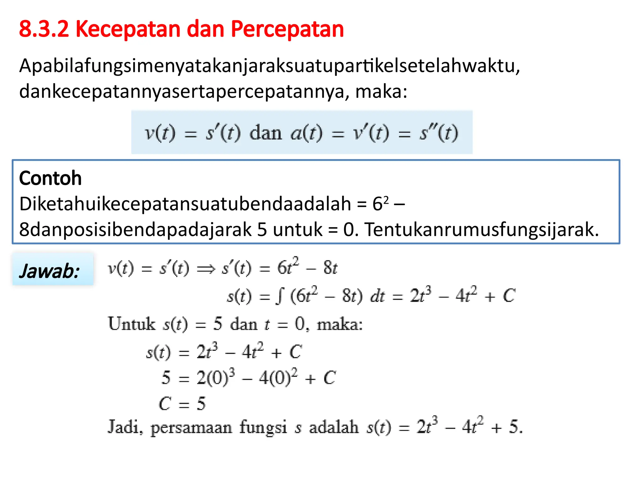 Materi Dasar Integral Mapel Matematika.pptx