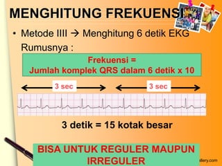 Dasar interprestasi ekg | PPTX