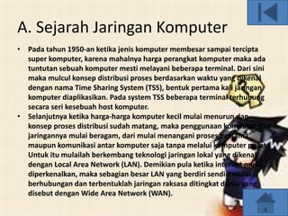 Tugas TIK Bab 5 Dasar jaringan komputer | PPTX