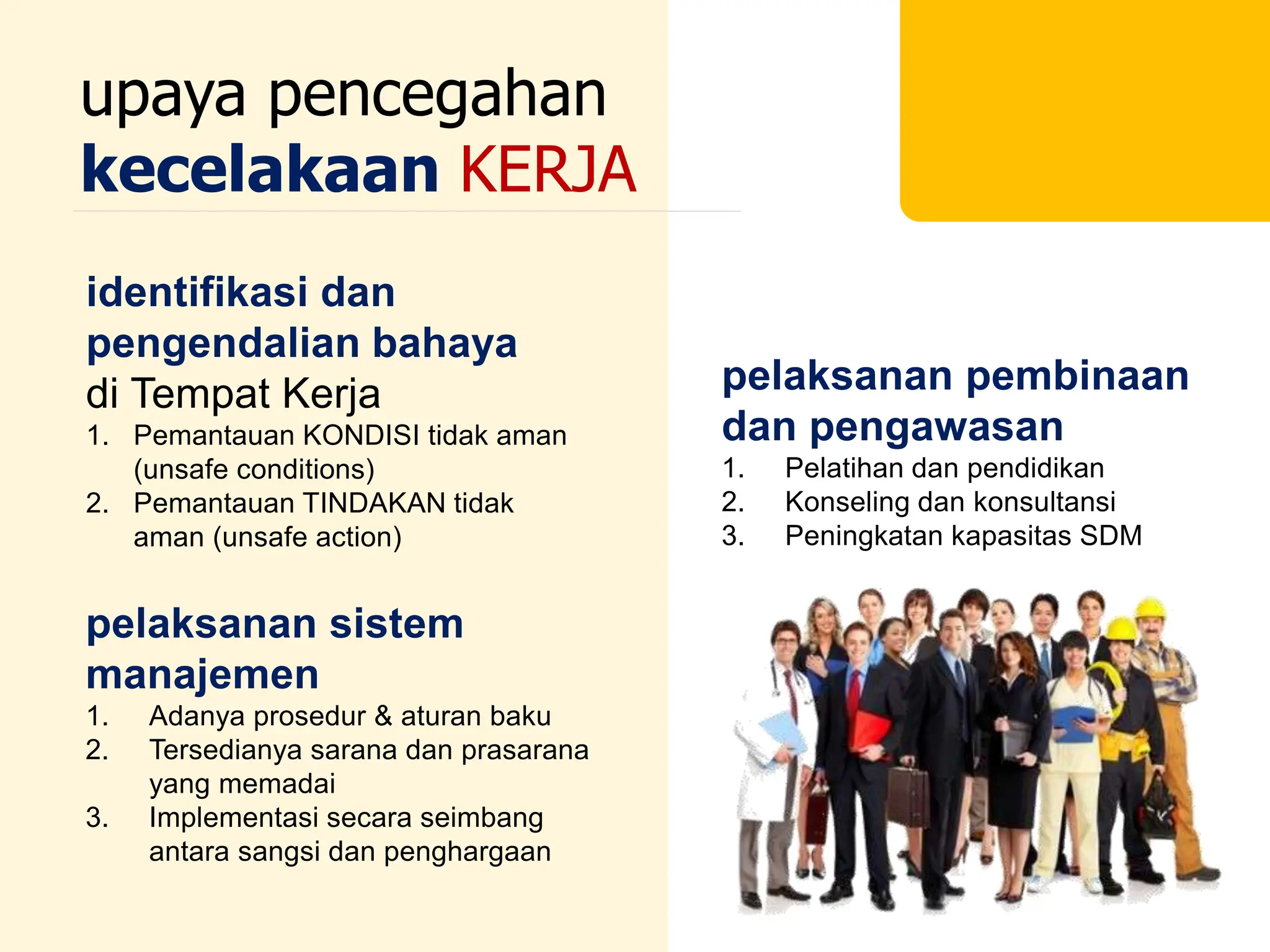 dasar-dasar K3 untuk praktisi dalam mencegah | PPTX