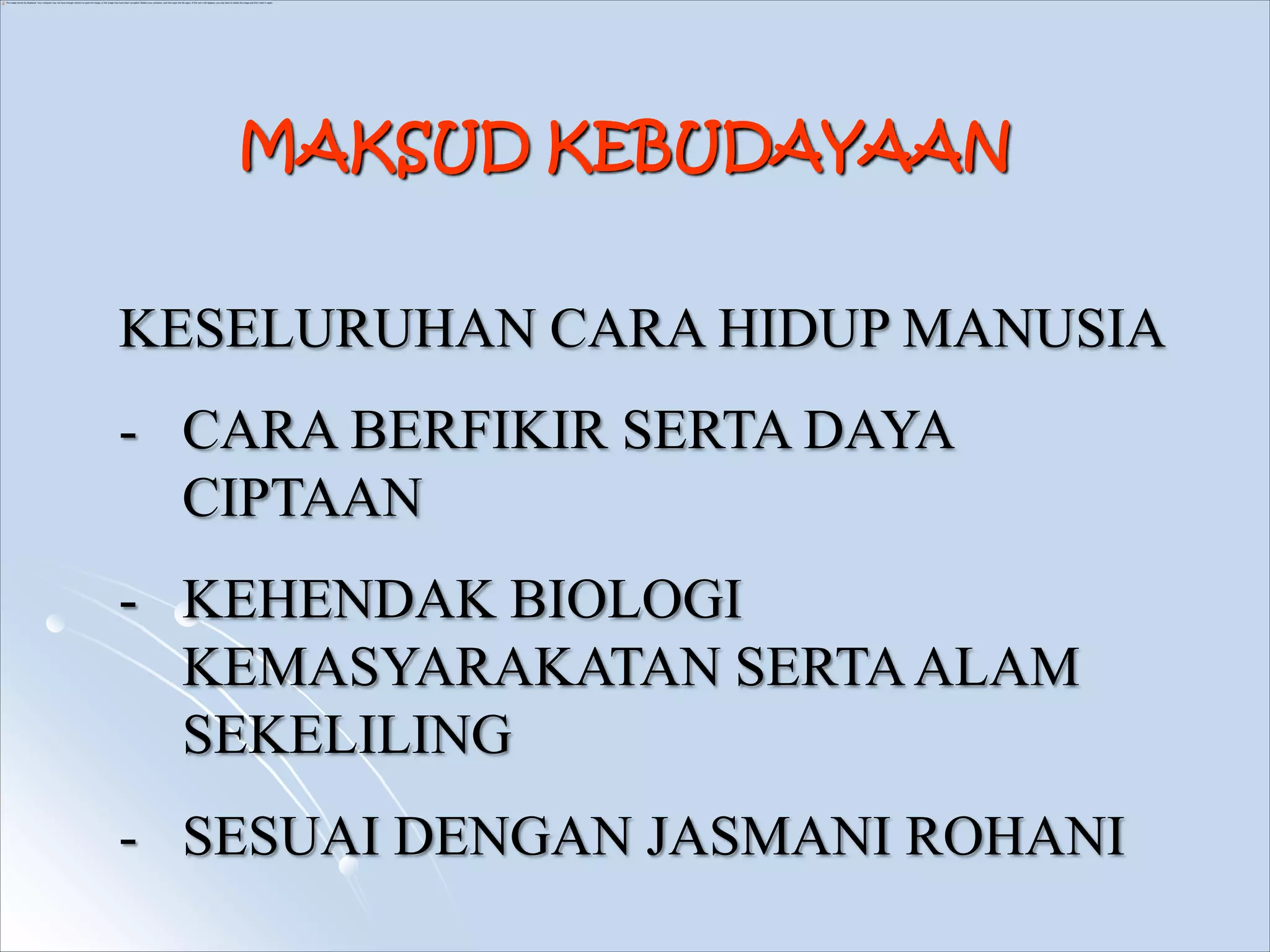 Dasar kebudayaan kebangsaan ...dasar negara pengajian am 2 | PPTX