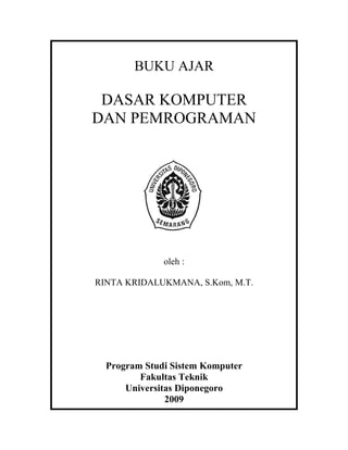 Dasar komputer dan_pemrograman | PDF
