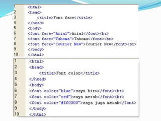 Dasar membuat web | PPT
