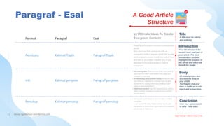 Dasar Menulis Akademik | PDF