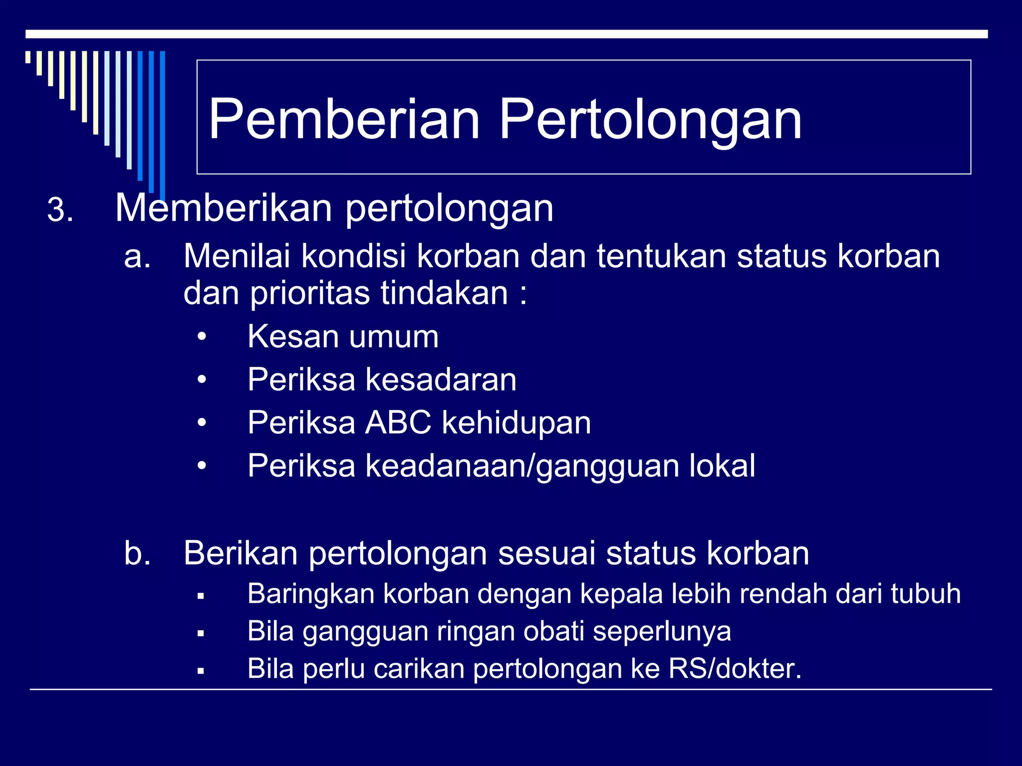 Dasar P3K ditempat kerja.ppt