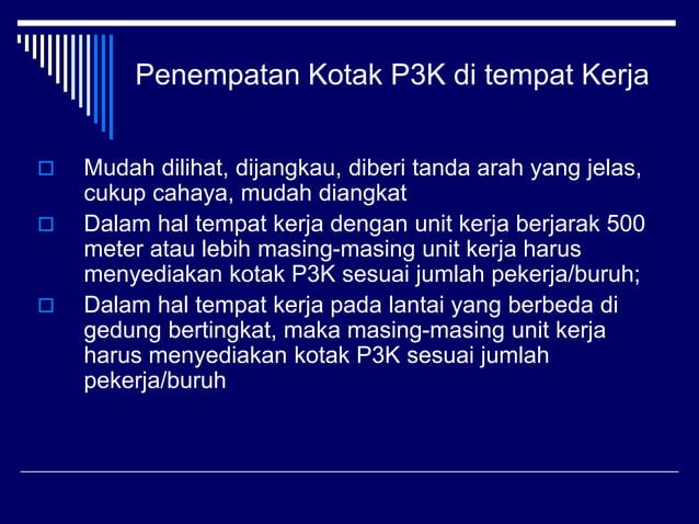 Dasar P3K ditempat kerja.ppt