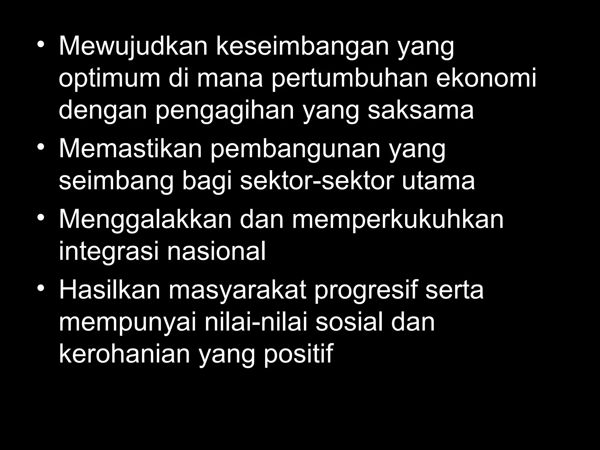 Dasar pembangunan nasional | PPT
