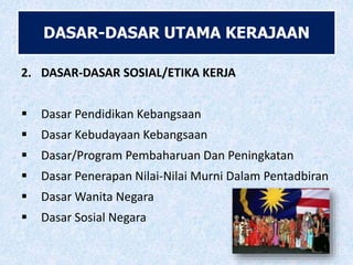 DASAR PEMBANGUNAN NEGARA MALAYSIA | PPTX