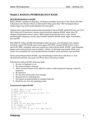 Dasar pemrograman | PDF