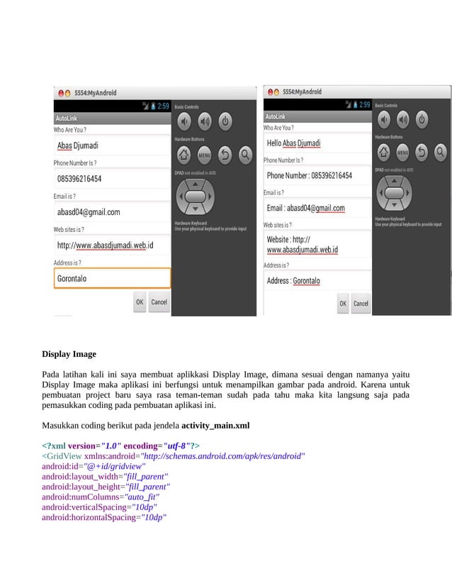 Pemrograman Dasar Android | PDF
