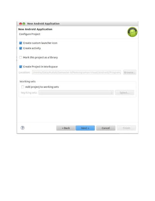 Pemrograman Dasar Android | PDF