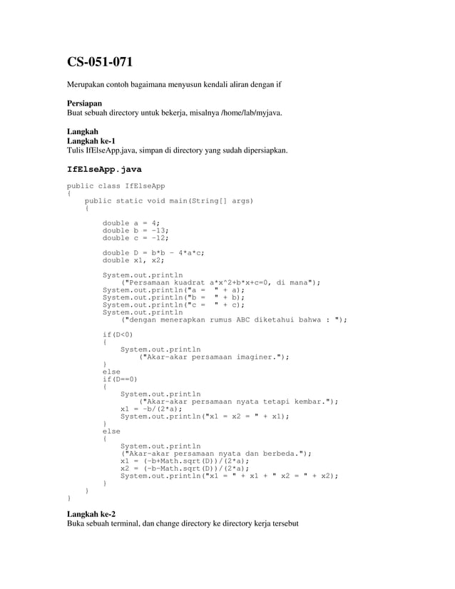 Java Programming | PDF