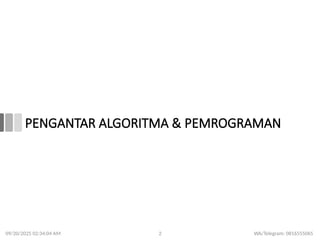 DASAR PEMROGRAMAN Java Netbean oleh Moch Lutfi.pptx