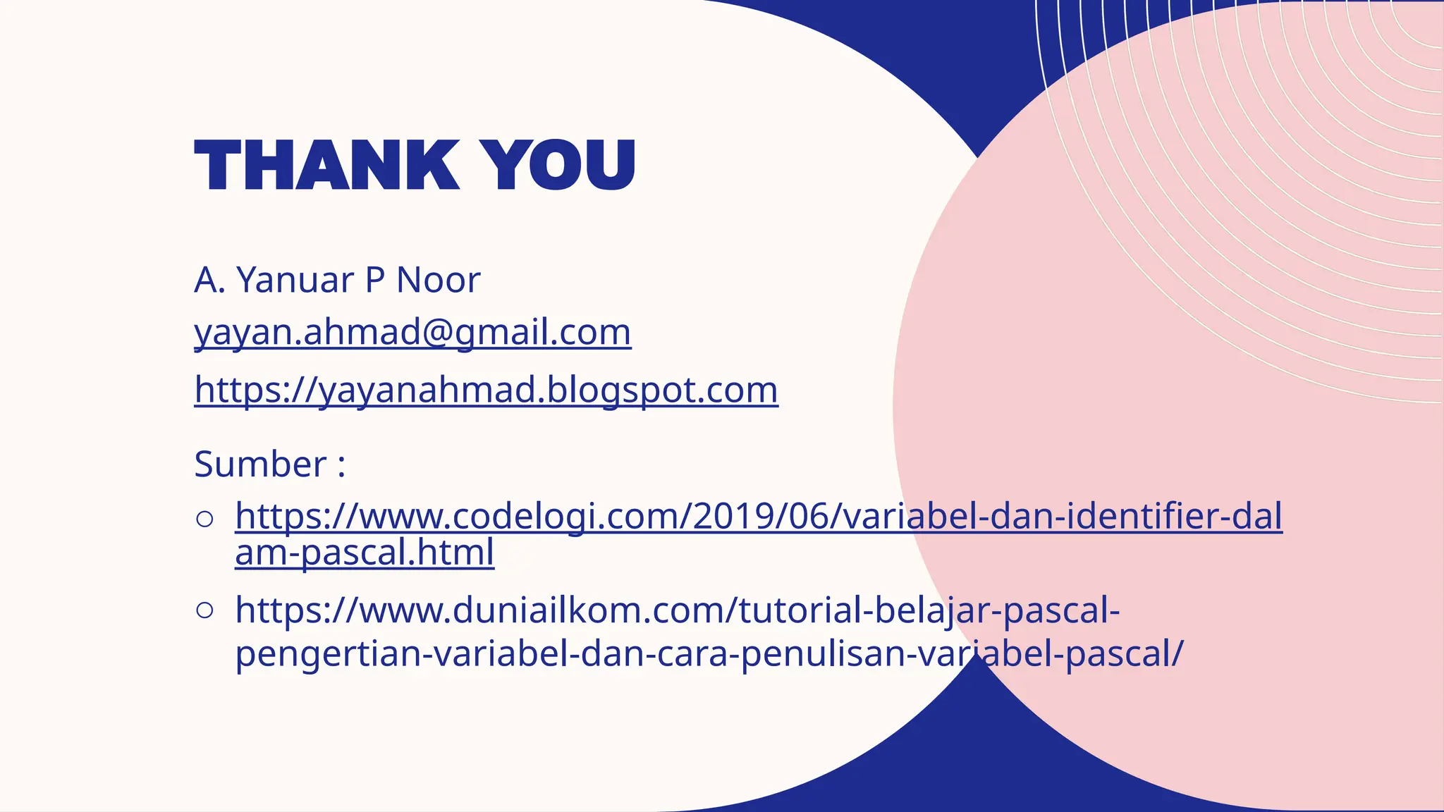 Dasar-dasar pemrograman pascal untuk pemula | PPT