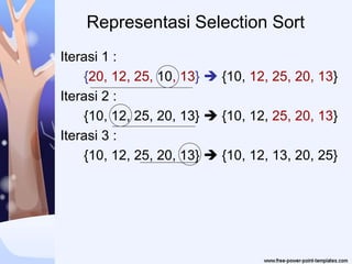 Pemrograman dasar-sorting dasar-dasar sorting | PPT