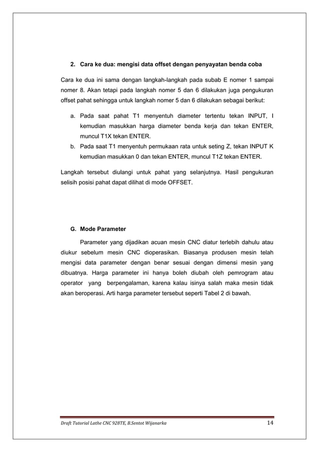 Dasar pemrograman untuk mesin bubut cnc dengan gsk 928TE_Rev1 | PDF