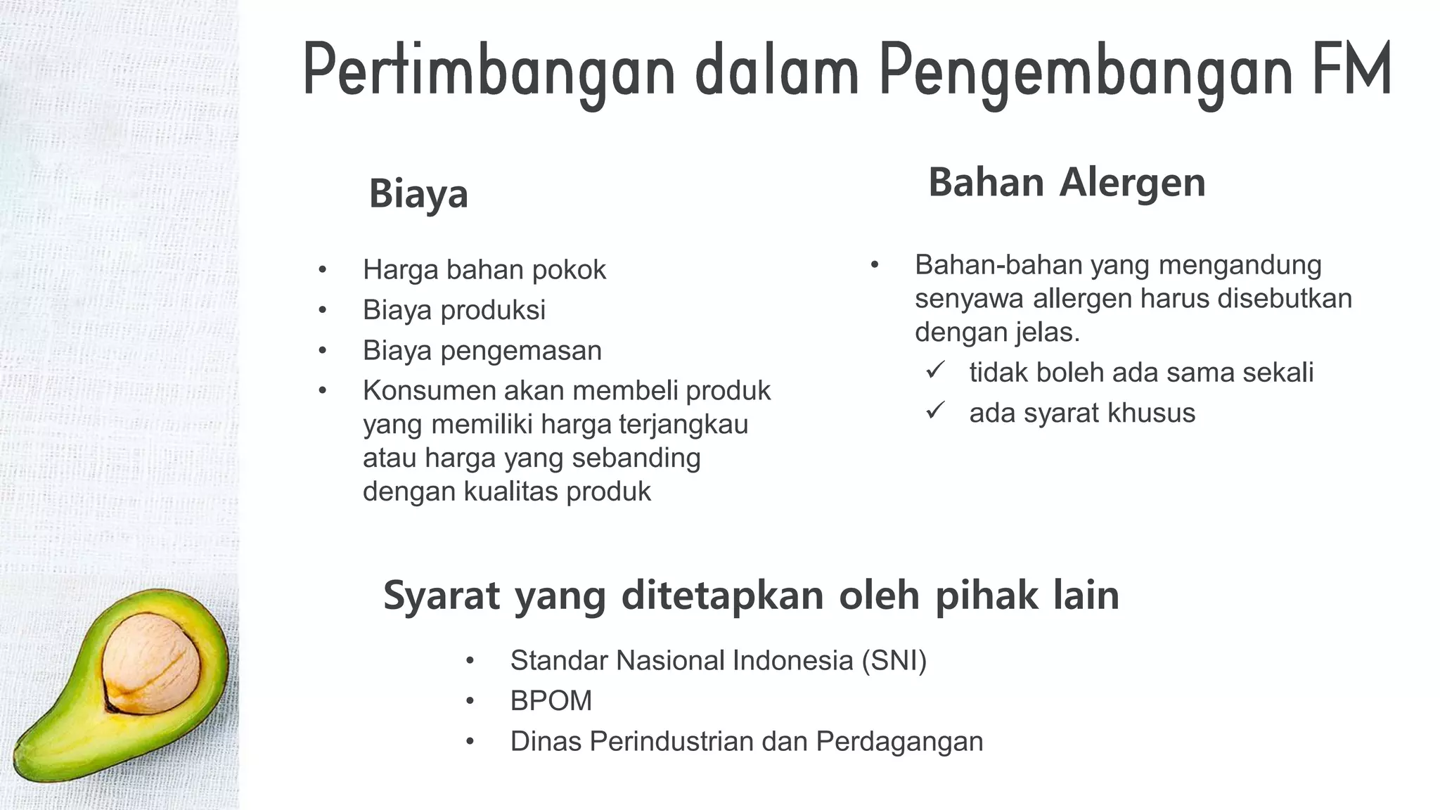 Dasar pengembangan formula makanan | PDF