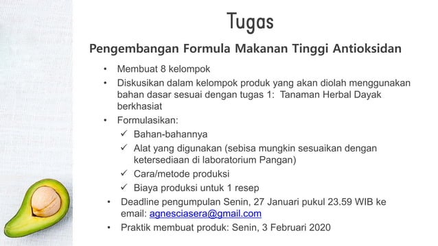 Dasar pengembangan formula makanan | PDF
