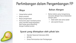 Dasar pengembangan formula makanan | PDF