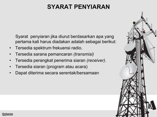 Dasar penyiaran | PDF