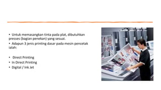 DASAR PROCESS PERCETAKAN | PPTX