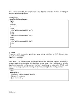 Basic PHP Syntax | PDF