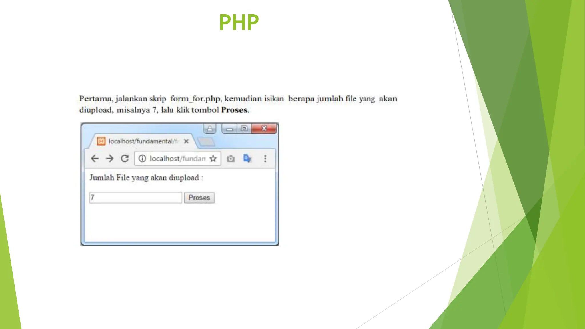 Dasar-Dasar PHP mengenal php menggunakan xampp | PPTX