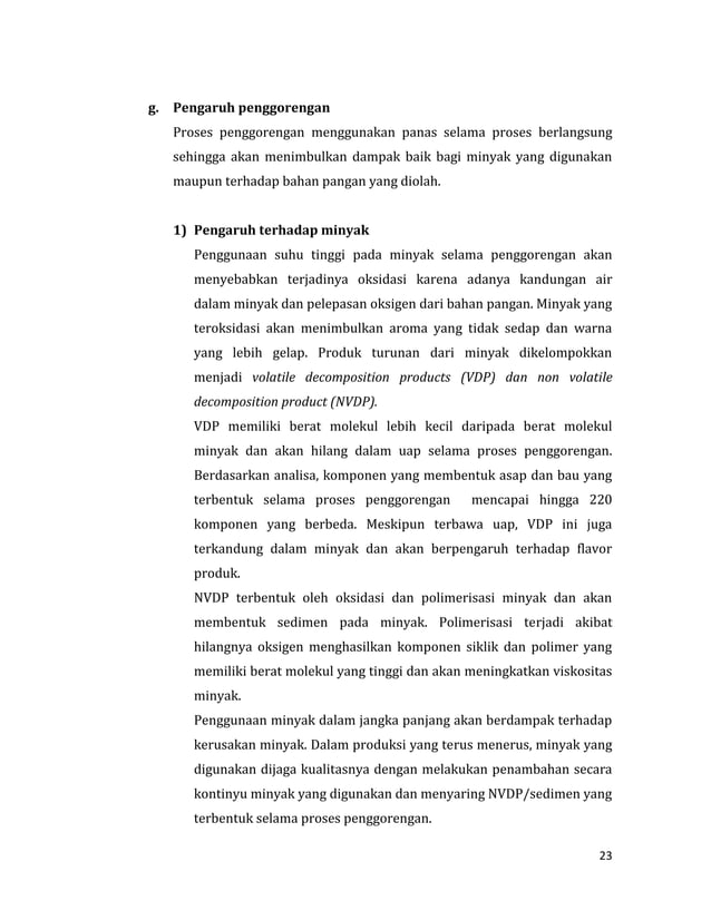 Dasar Proses Pengolahan Hasil Pertanian dan Perikanan | PDF