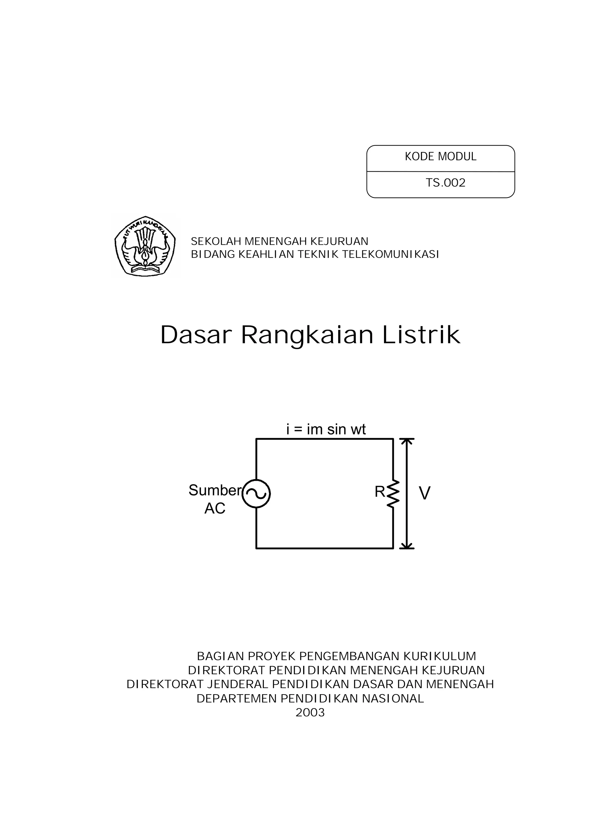 Dasar rangkaian listrik | PDF Dasar rangkaian listrik | PDF