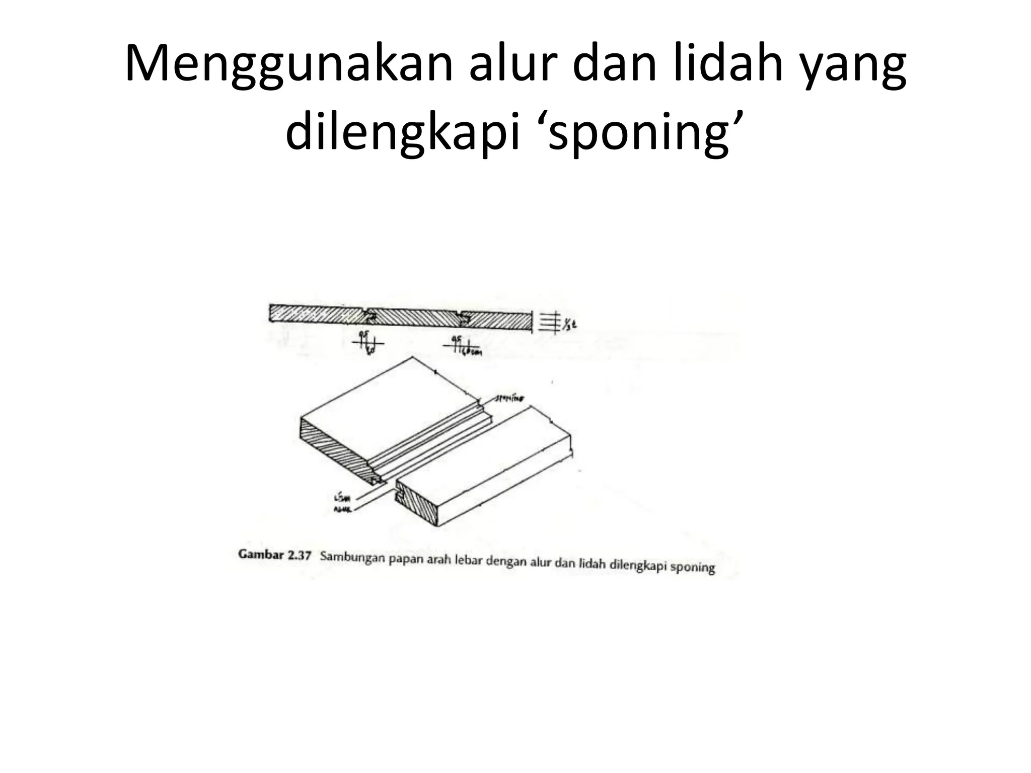 Dasar sambungan kayu | PPTX