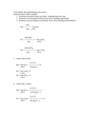 Dasar sistem kontrol | PDF