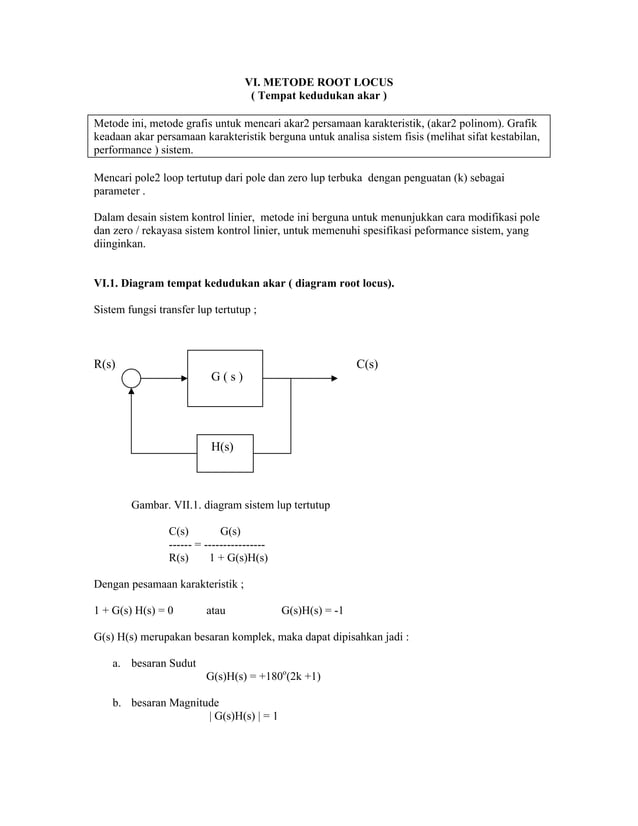 Dasar sistem kontrol | PDF