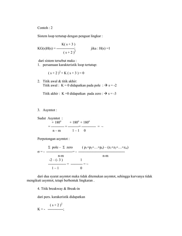 Dasar sistem kontrol | PDF