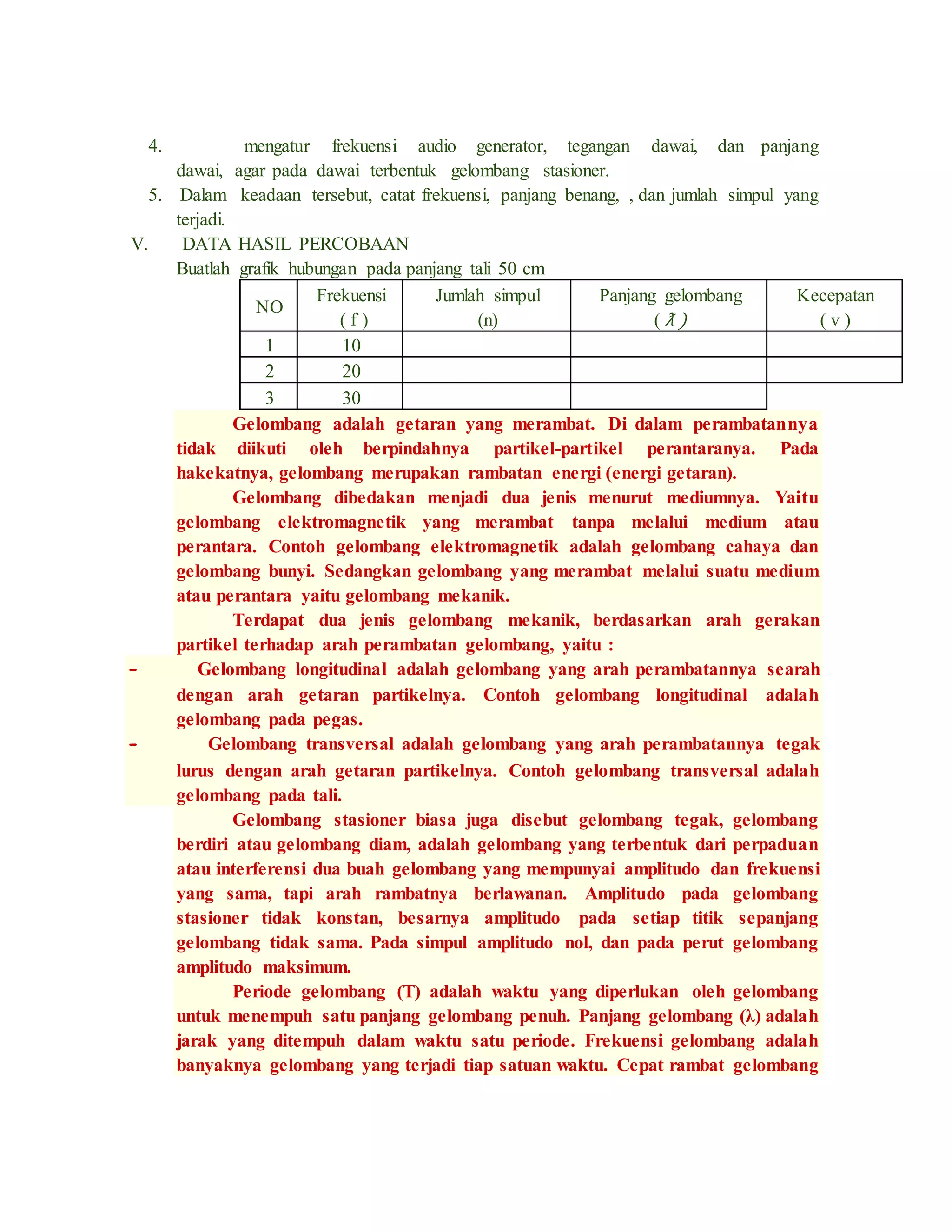 Dasar teori | DOCX
